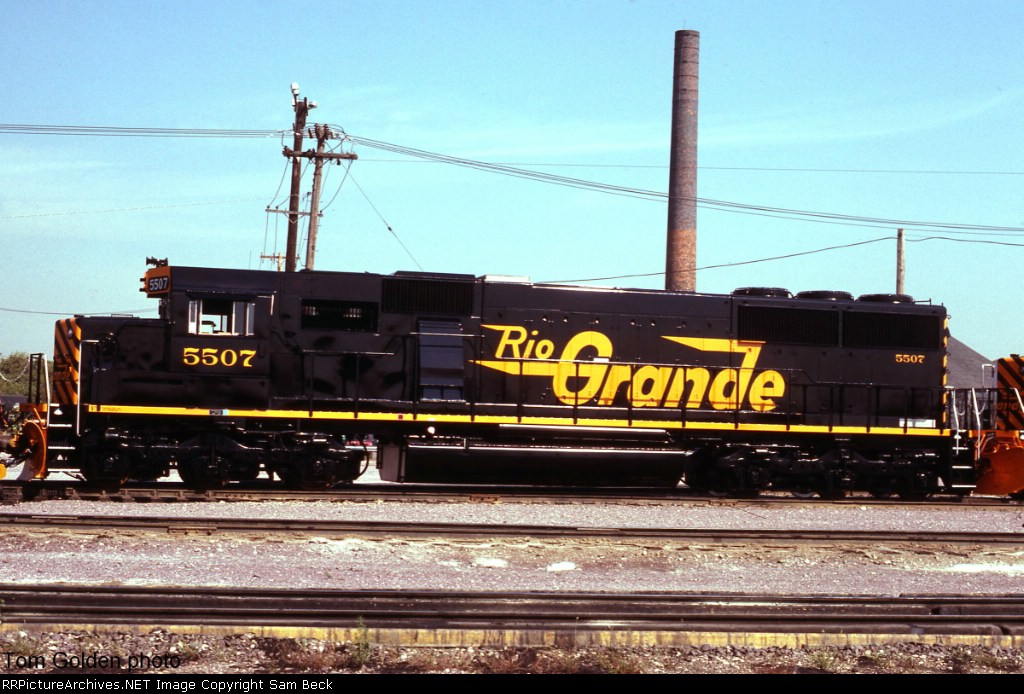 DRGW 5507--New SD50